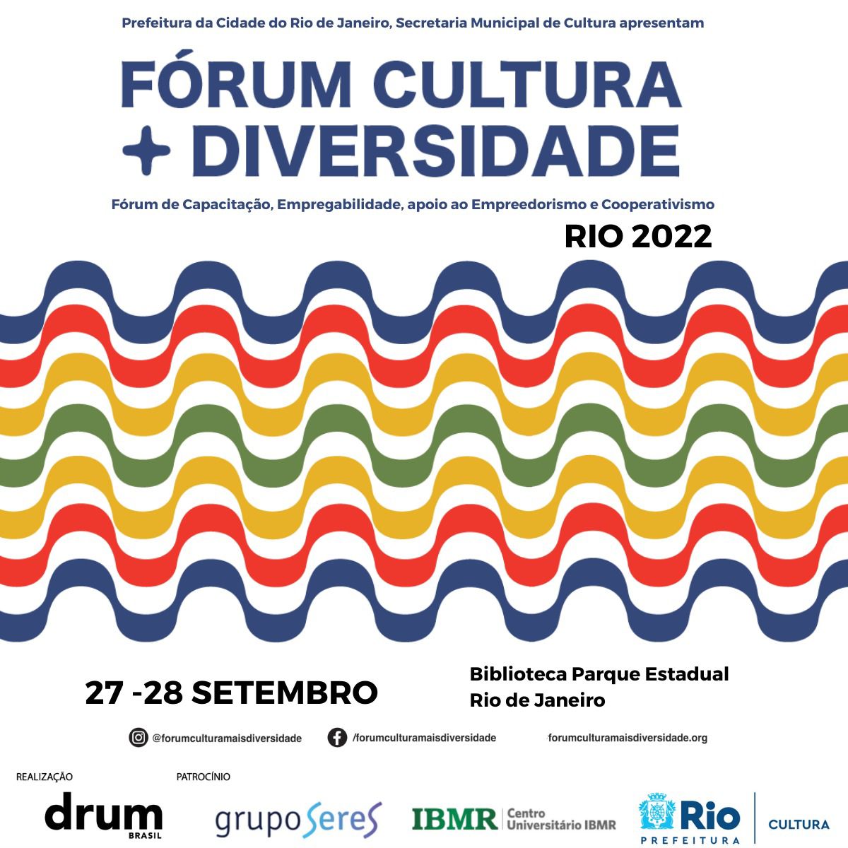Fórum Gratuito Cultura Diversidade Rio 2022 Revista Infoco