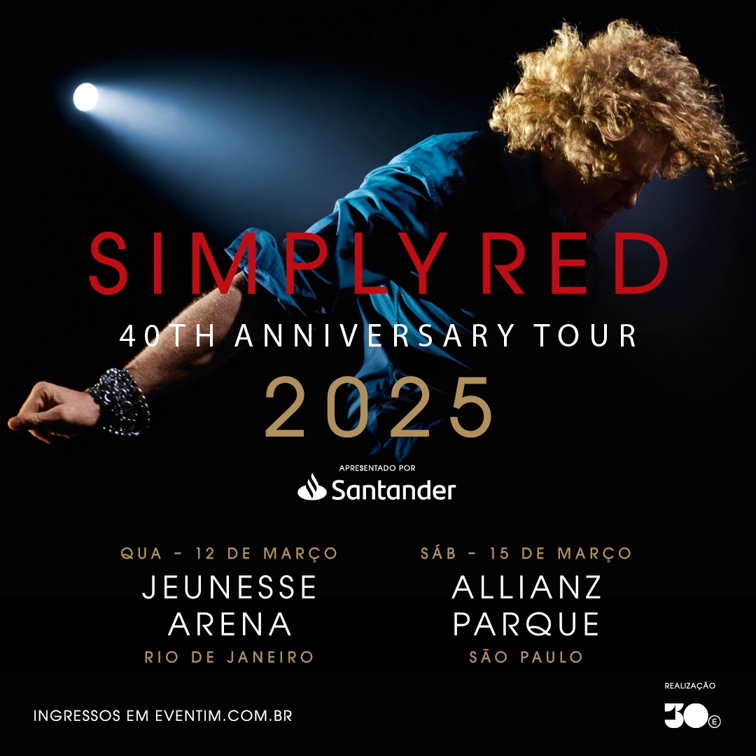 Simply Red faz 40 anos e 30e traz turnê comemorativa para o Brasil ...