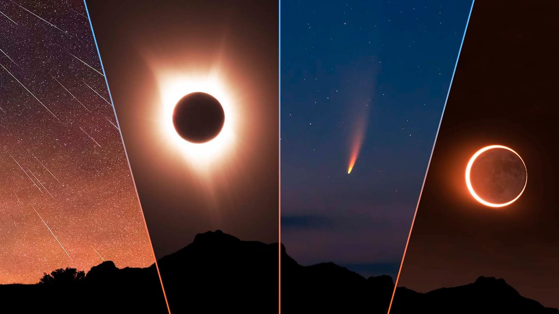 O céu de 2026: os grandes eventos astronômicos que prometem encantar ...